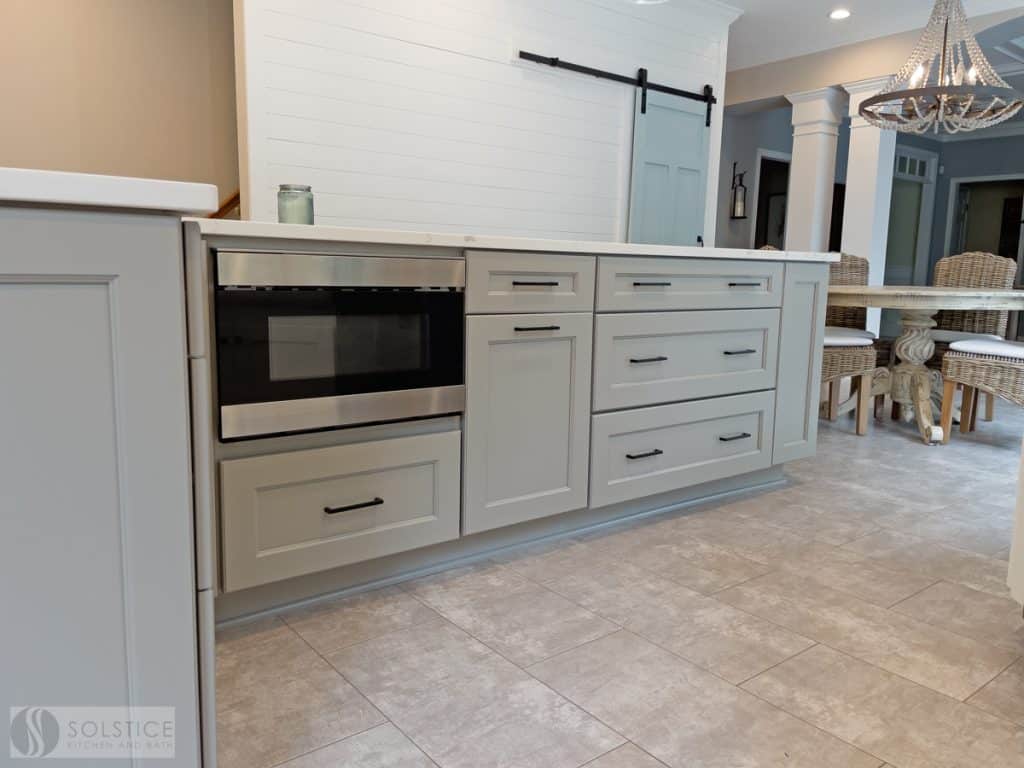 New Angle Kitchen Design | Maryland Creative Layout Project