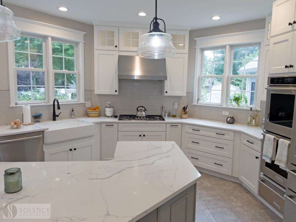 A New Angle Kitchen Design - Solstice Kitchen & Bath