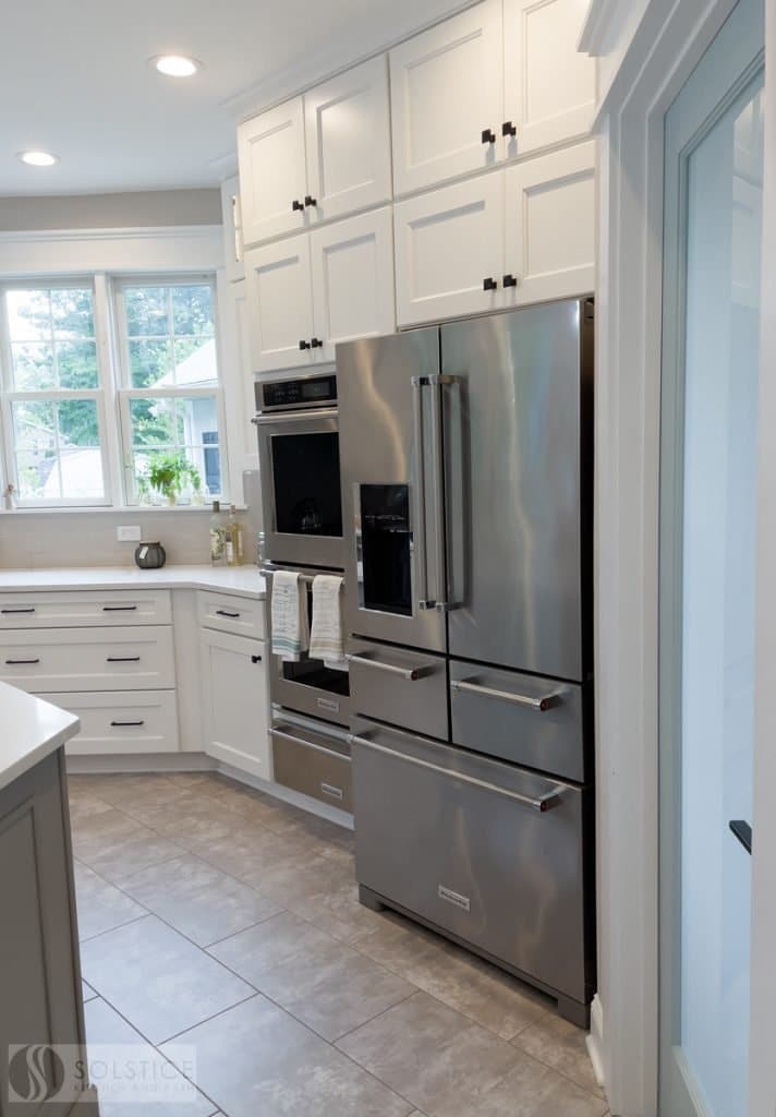New Angle Kitchen Design | Maryland Creative Layout Project