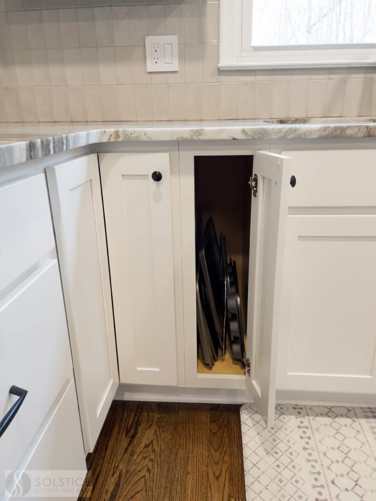 Kitchen Cabinet Storage Ideas for Awkward Spaces - Solstice Kitchen & Bath
